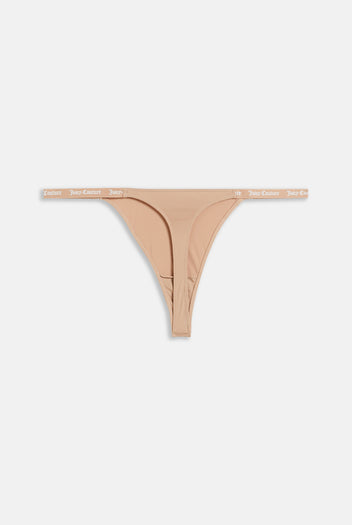 MULTIPACK OF 3 MINI TAPE LOGO THONGS – Juicy Couture UK